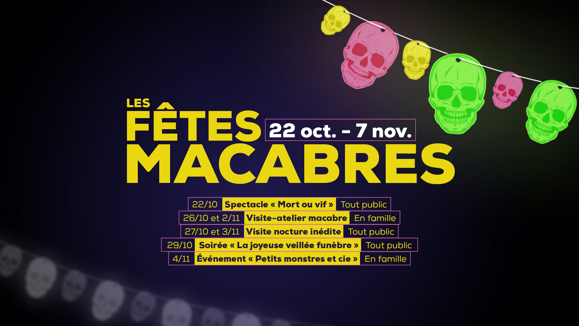 Les Fêtes Macabres | Aître Saint-Maclou